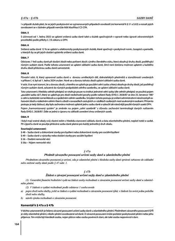 Daň z přidané hodnoty 2024 - Komora daňových poradců ČR