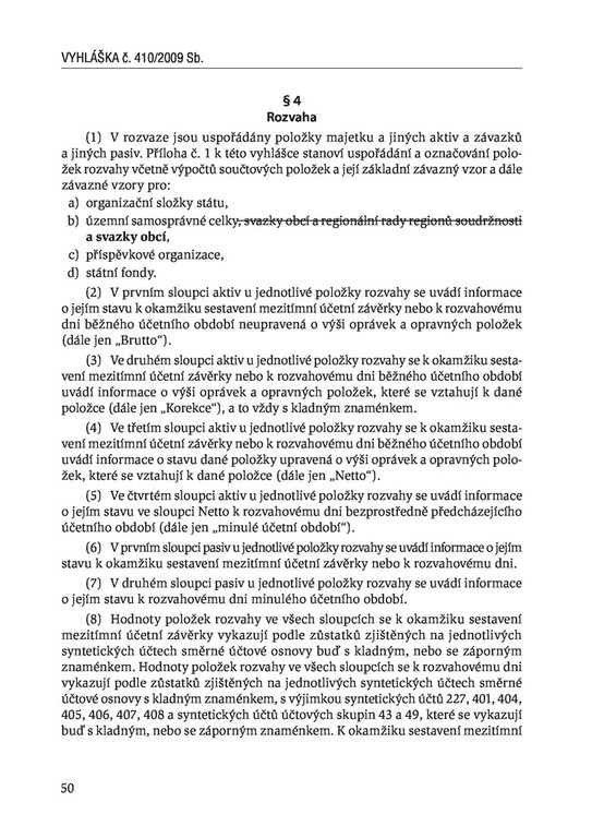 Účtová osnova, České účetní standardy pro některé vybrané účetní jednotky 2023 – 388 postupů ...