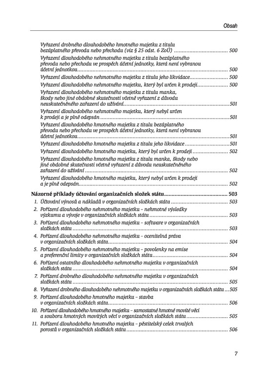 Účtová osnova, České účetní standardy pro některé vybrané účetní jednotky 2023 – 388 postupů ...